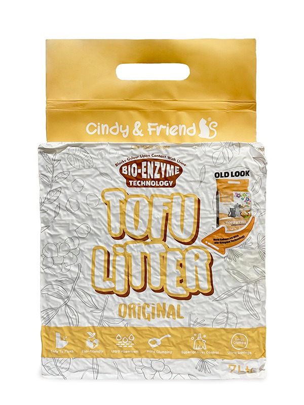 Cindy & Friends 原味豆腐砂 Tofu Litter (Original) - 7L